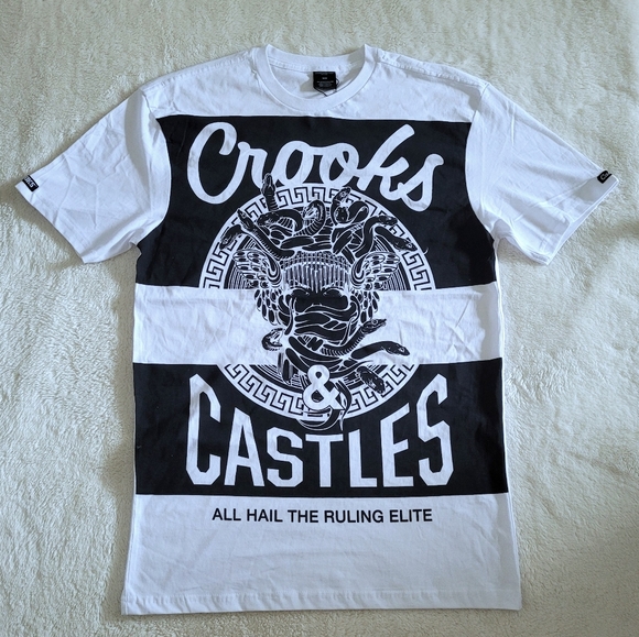Crooks & Castles | Shirts | Crooks Castles Black And White Medusa ...